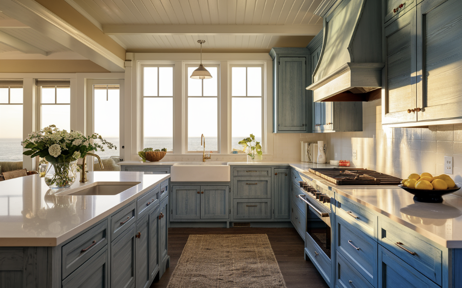 20 Coastal Kitchen Cabinets Ideas for a Relaxed Style - Reliance Cabinetry